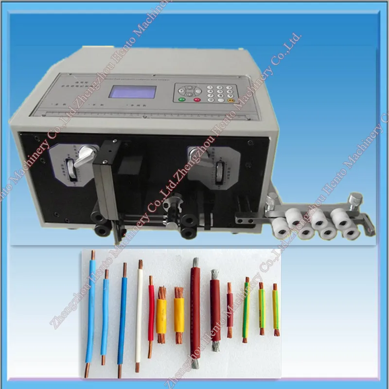 Electric Wire Cutting And Stripping Machine/wire Cable Cutting And ...