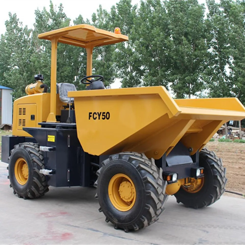 Fcy100 10 Ton Articulated 180 Rotating Front Small Dump Truck - Buy ...