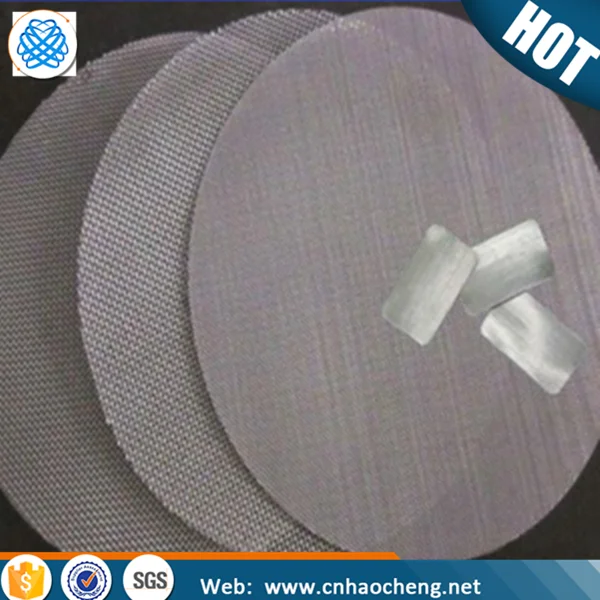 Stainless Steel 0.1 Micron 0.2 Micron 0.5 Micron Mesh Filter - Buy ...