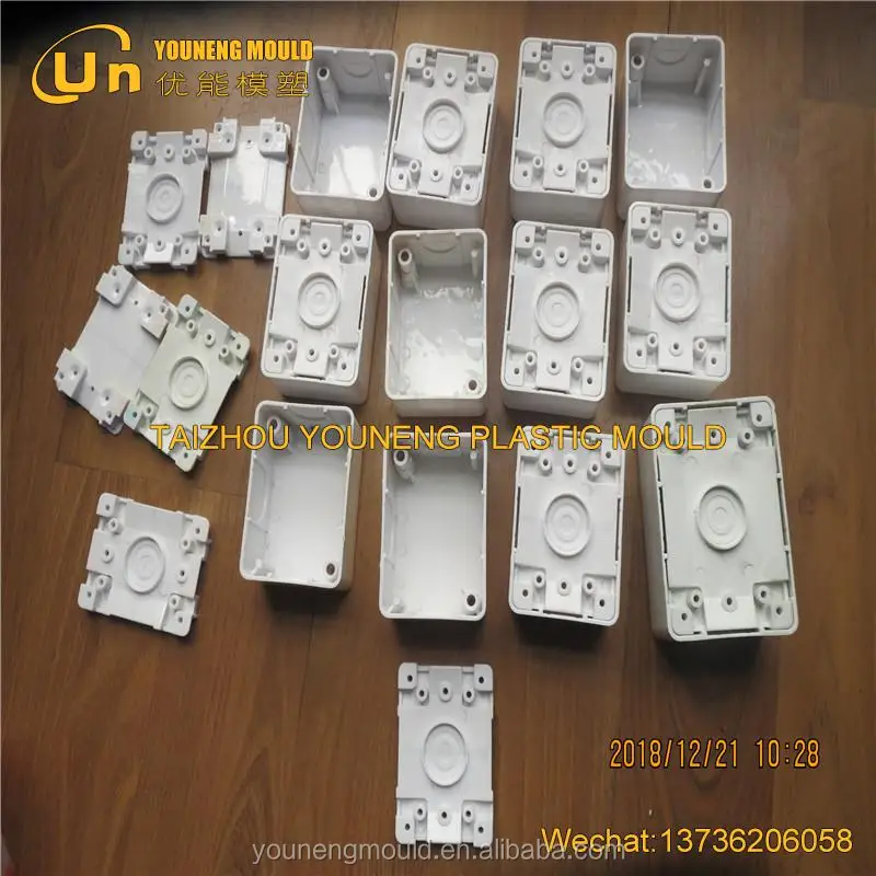 4-way Intersection Junction Box Injection Mold - Youneng
