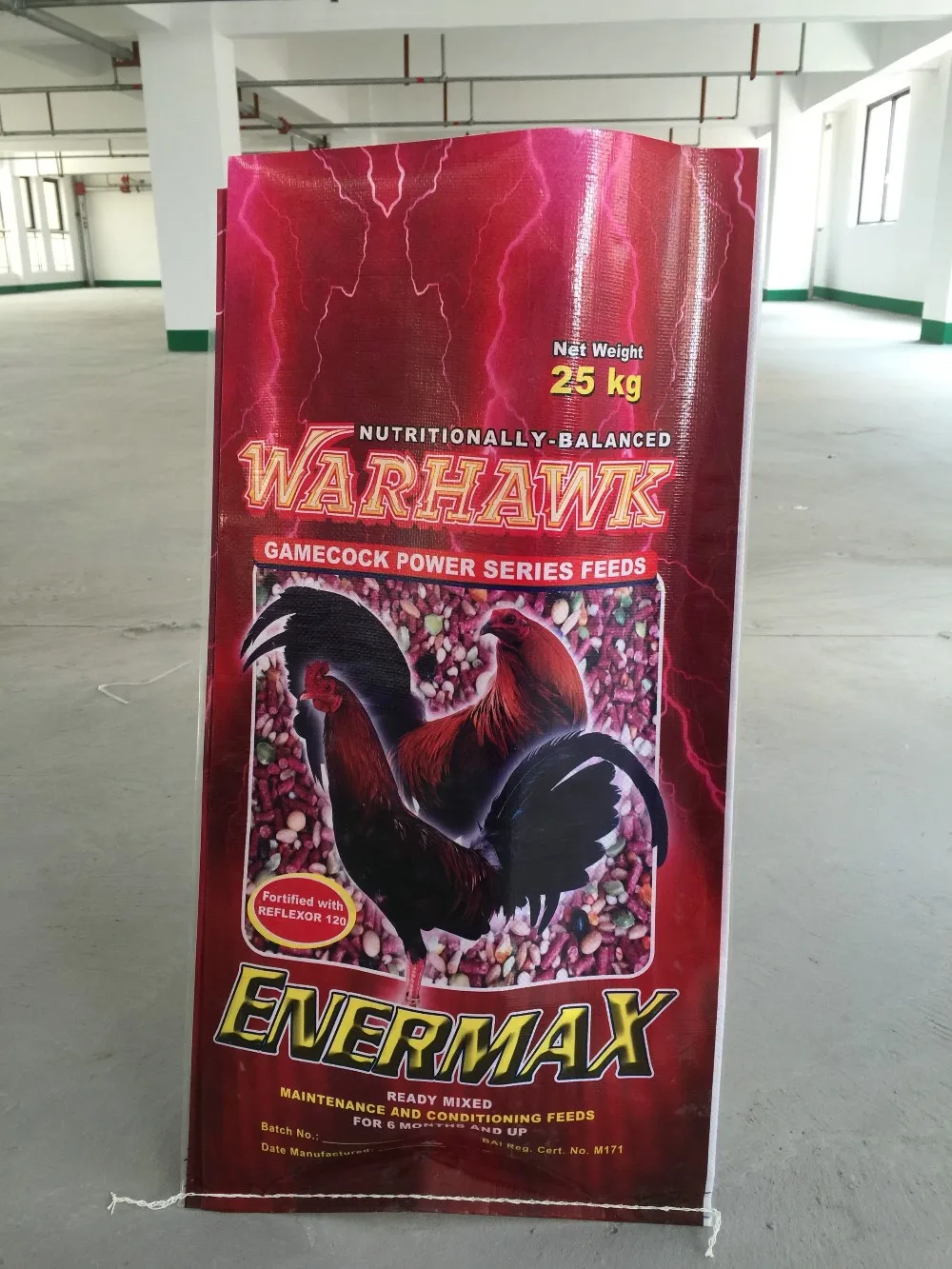 25kg Gamecock Power Series Feed Bag - Buy Animal Feed Bags,Corn Feed ...