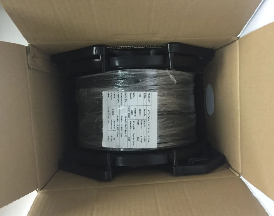 6 Core 12 Core Armoured Single Mode Outdoor Fiber Optic Cable