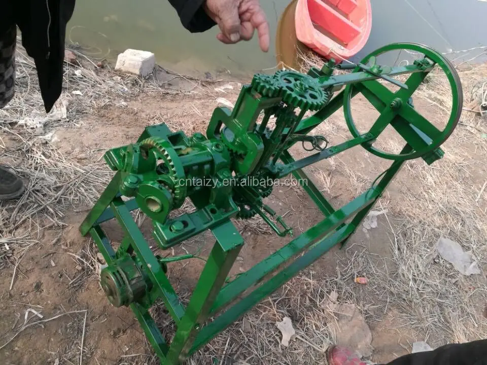 Hot China Best Quality Straw Rope Braiding Machine Rice Straw Rope ...