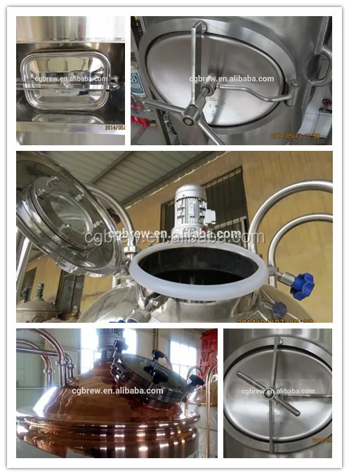 200l 300l 500l 600l Small Scale Home Beer Making Brewery Machinery For ...