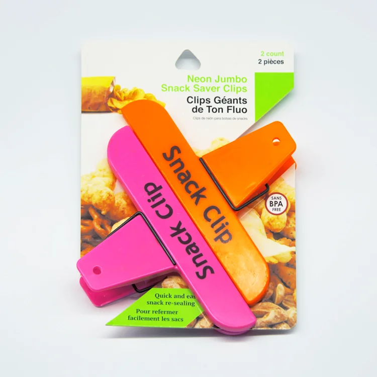 Clips Plastic Snack For Fresh Snack Food Storage Bag - Buy Clips ...