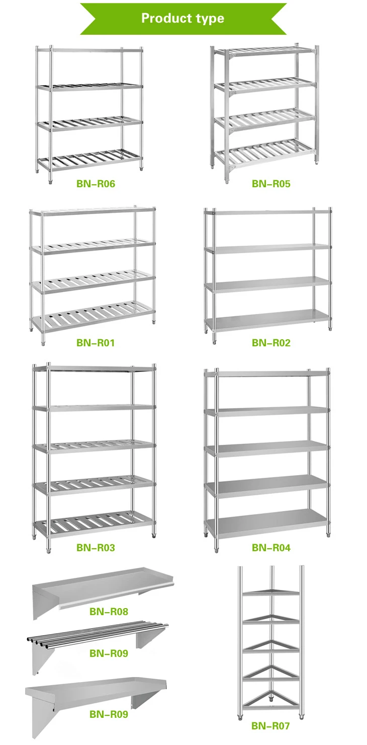 Good Quality 201 Or 304 Material Stainless Shelf - Buy Stainless Shelf ...