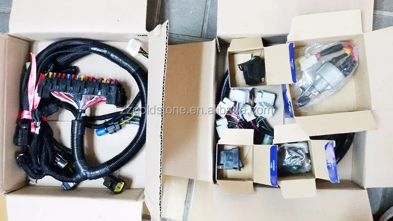 Excavator Ec290 Wire Harness 14501569 14503755 14505542 20554258 ...