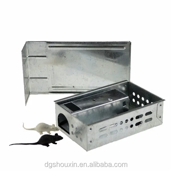 Mini Box Multi Live Catch Metal Mouse Trap Bait Stations - Buy Live ...