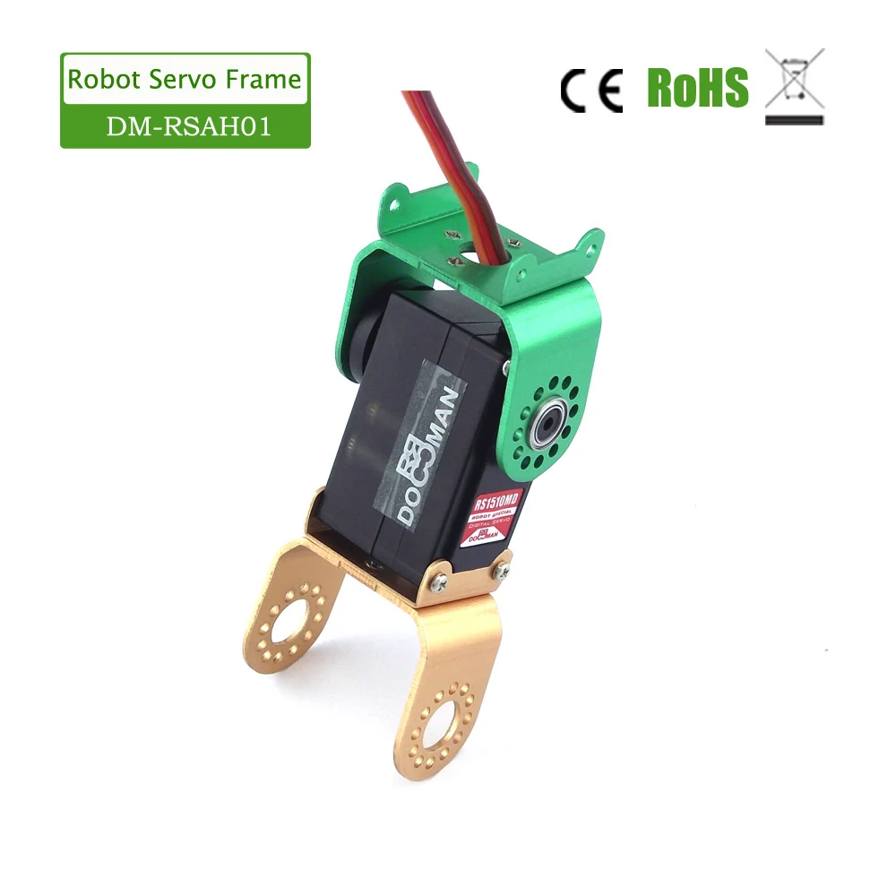 Rc Robot Servo Cnc Metal Robot Servo Frame Aluminium Metal Bracket For ...
