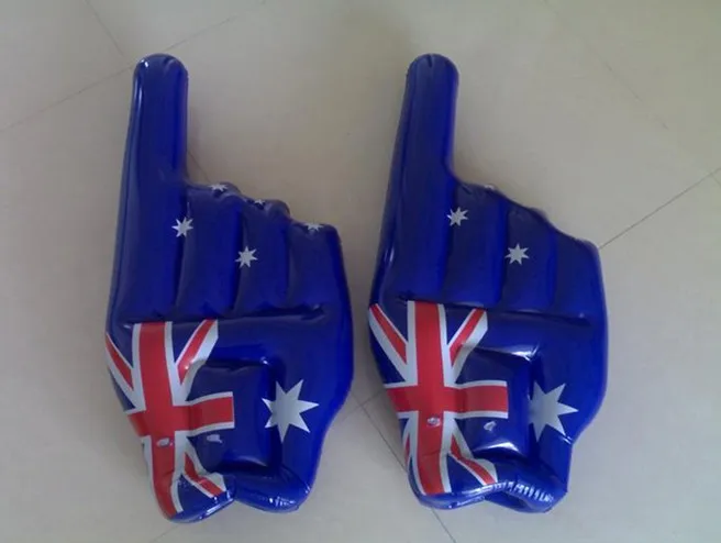 Custom Design Cheering Giant Inflatable Middle Finger Hand