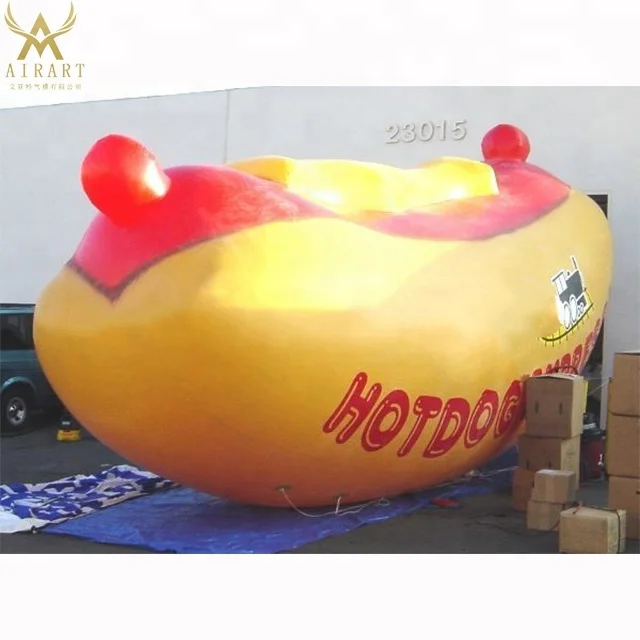 Delicious Giant Advertising Inflatable Hot Dog - Fun & Promotional