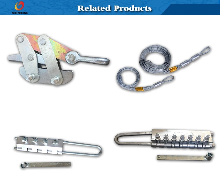 Bolt Type Steel Come Along Clamp Kitto Clamp For Gripping Conductor ...