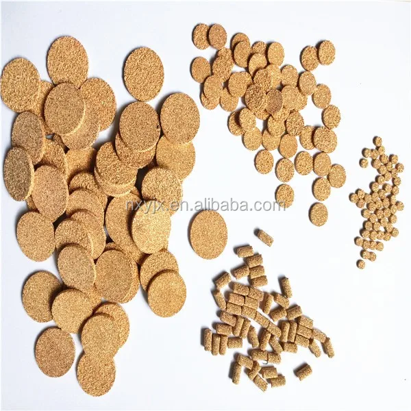 Sintered Bronze/copper Powder Filter Copper Discs - Buy Sintered Bronze ...