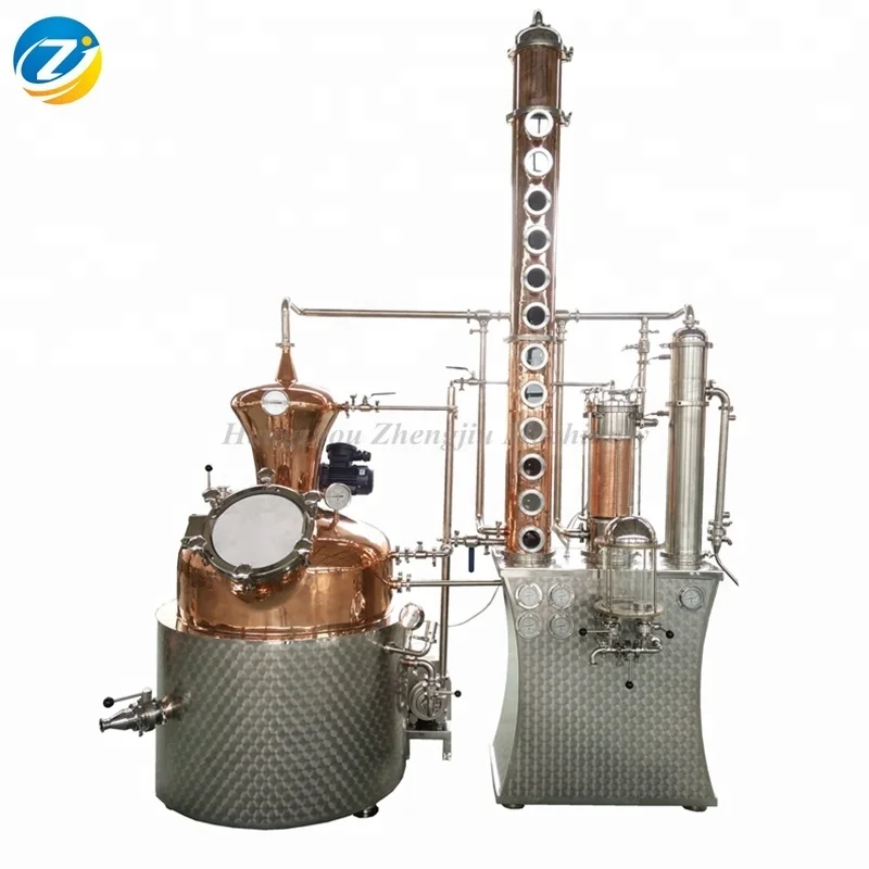 200l 500l Stainless/copper Alcohol Distill Pot Still Distillation - Buy ...