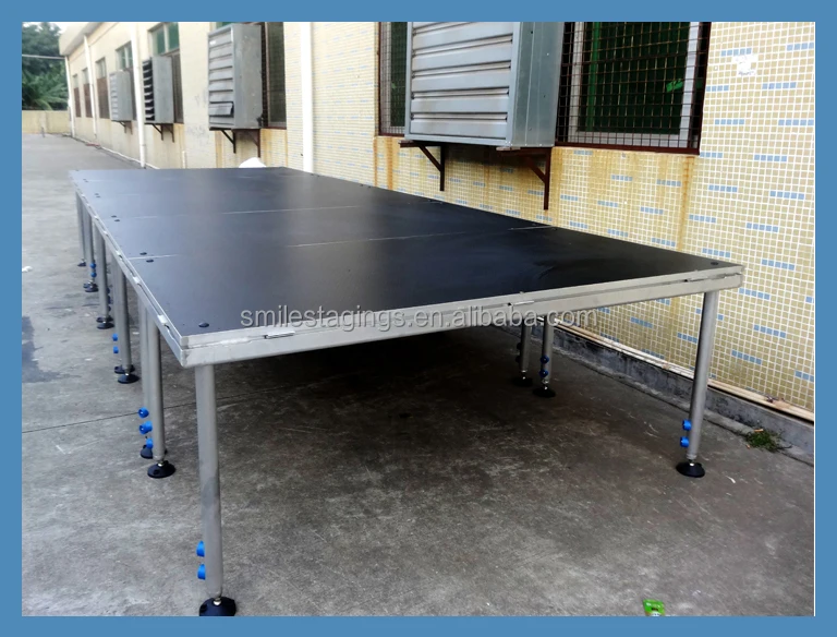 Portable Stage On Wheels