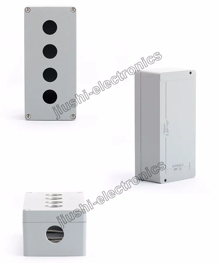 Accessory Mb4 Metal Push Button Box 4 Holes Aluminum Waterproof Button ...