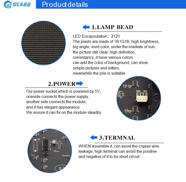 P3 Led Display Module - Flexible, Full Color Video Display