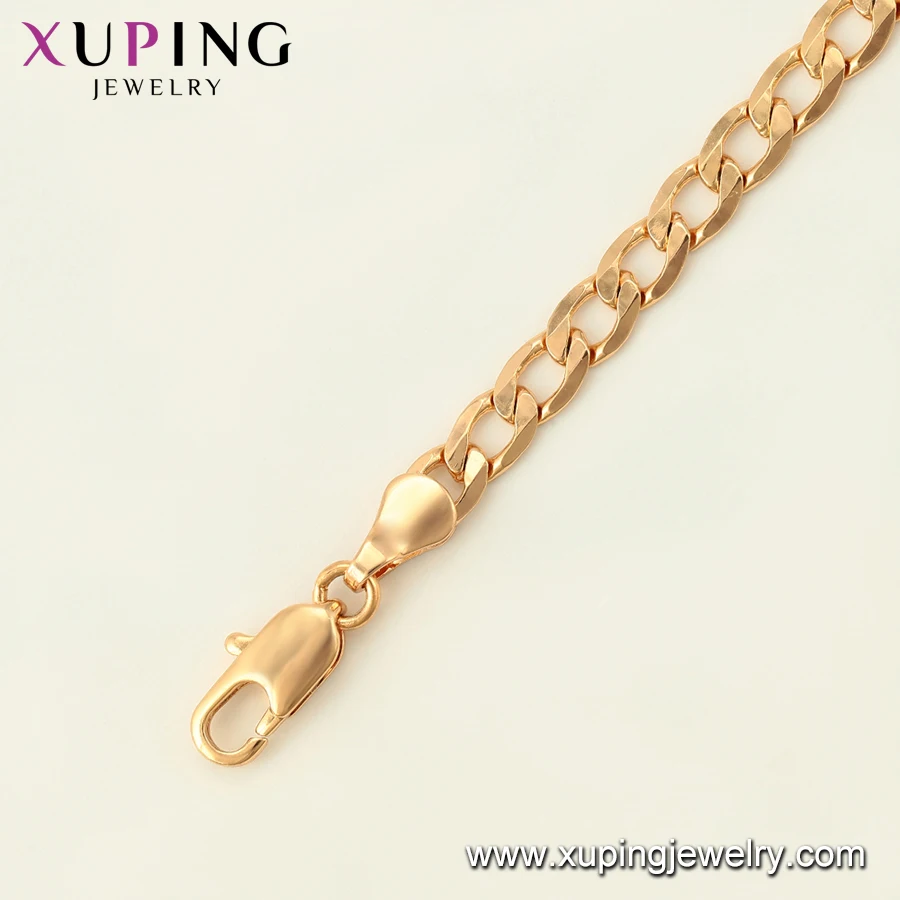 76041 Xuping 18K Gold Plated Chains Bracelet - Fashion