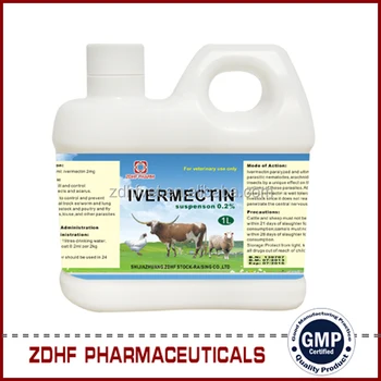 0.08% 1% 2% 1 Liter Ivermectin Pour On & Oral Solution & Drech For ...
