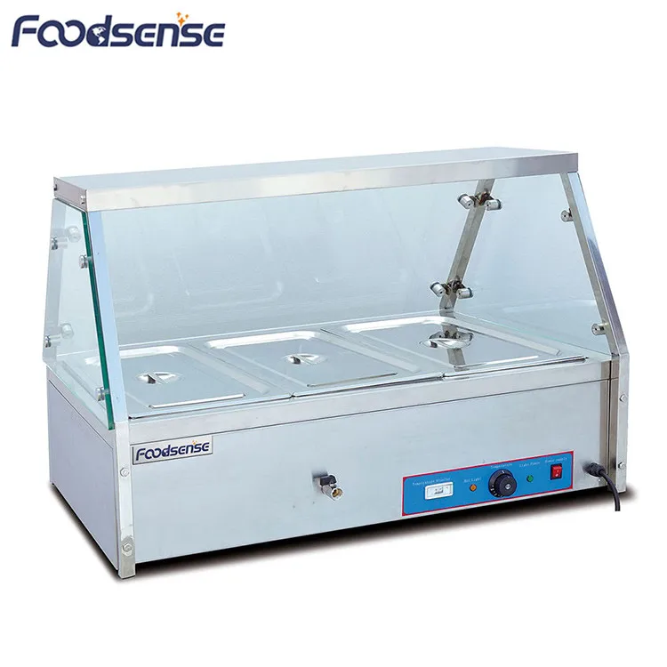 Commercial Display Large Catering Bain Marie Table Top 6 Pot Bain Marie ...