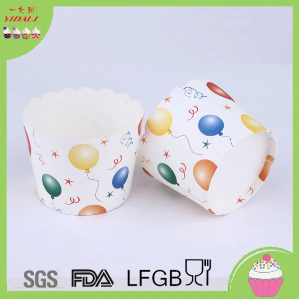 2014 Paper Muffin Cake Cup,Large Tulip Muffin Cups,Greaseproof Muffin ...