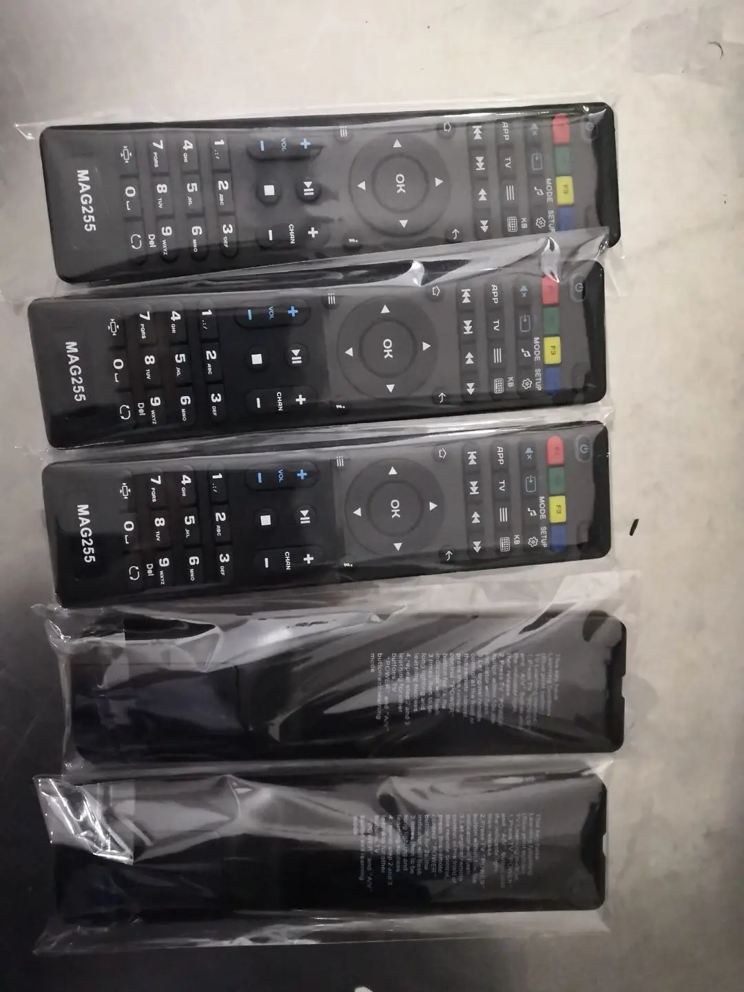 Replacement TV Box Remote Control Mag255 Compatible with Mag 250 254 ...