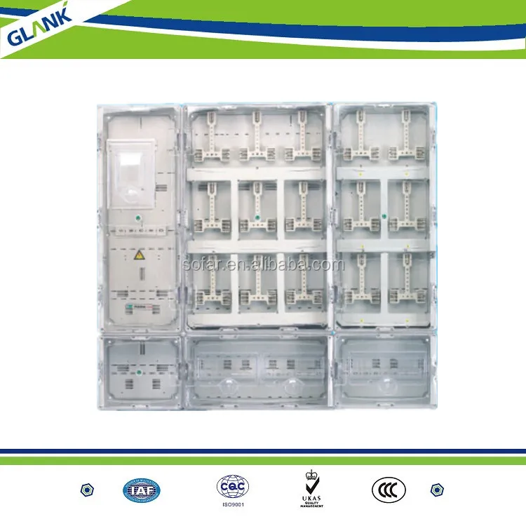 Big Size Single Phase Plastic Meter Distribution Cabinet With Main ...
