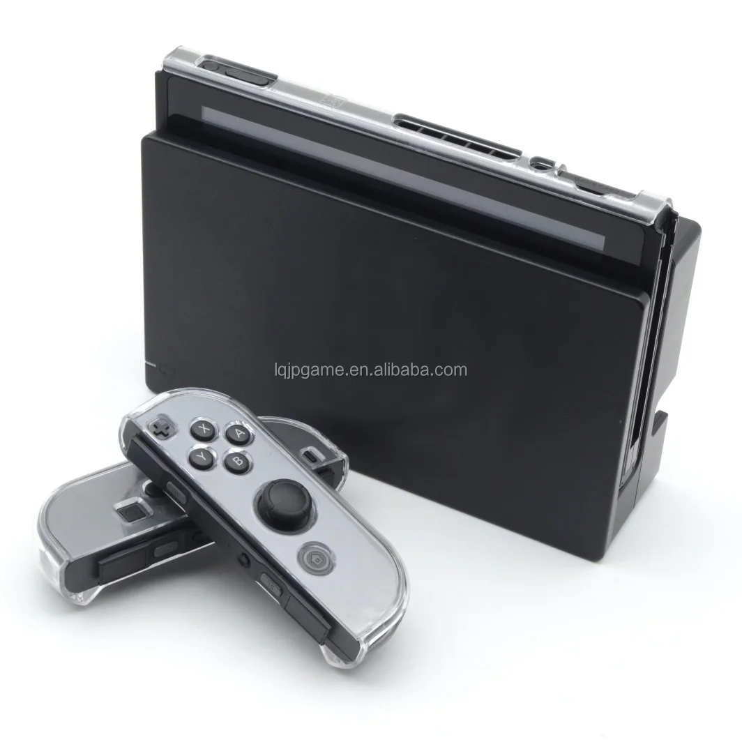 LQJP Nintendo Switch Case - Clear Transparent Hard Cover