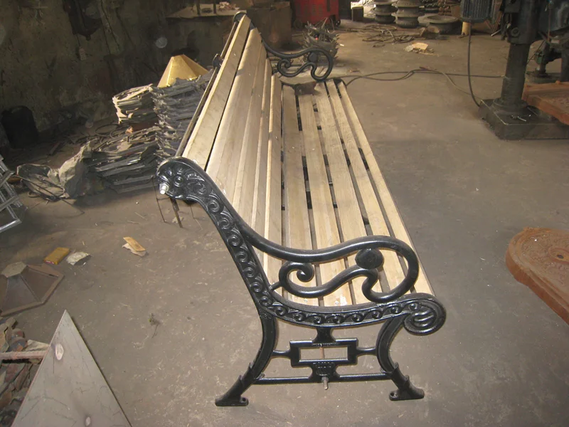 Classic Wooden And Cast Iron Settle Street Bench Park Bench - Buy Park ...