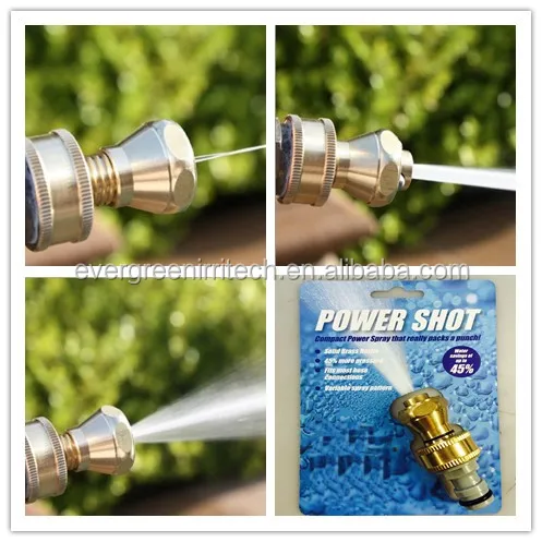 Garden Watering Brass Mini Jet Spray Nozzle,3/4" Threaded Inlet - Buy ...