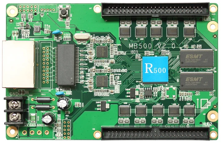 Hd R500 Receiving Card / Big Small Led Display Screen Receiving Card ...