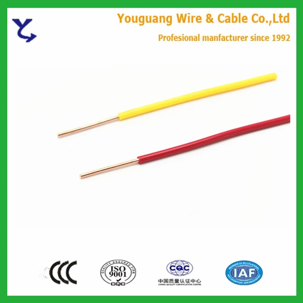 Solid Single Core 1.5mm 2.5mm 4mm Copper Conducotor House Wiring ...