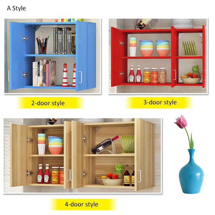 Customizable Wall-Mounted Storage Lockers for Kitchen