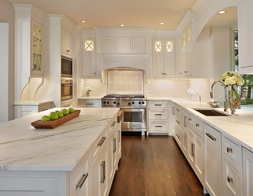 Modern Italian Kitchen Cabinets: Lacquer L-Shaped Designs for Stylish ...
