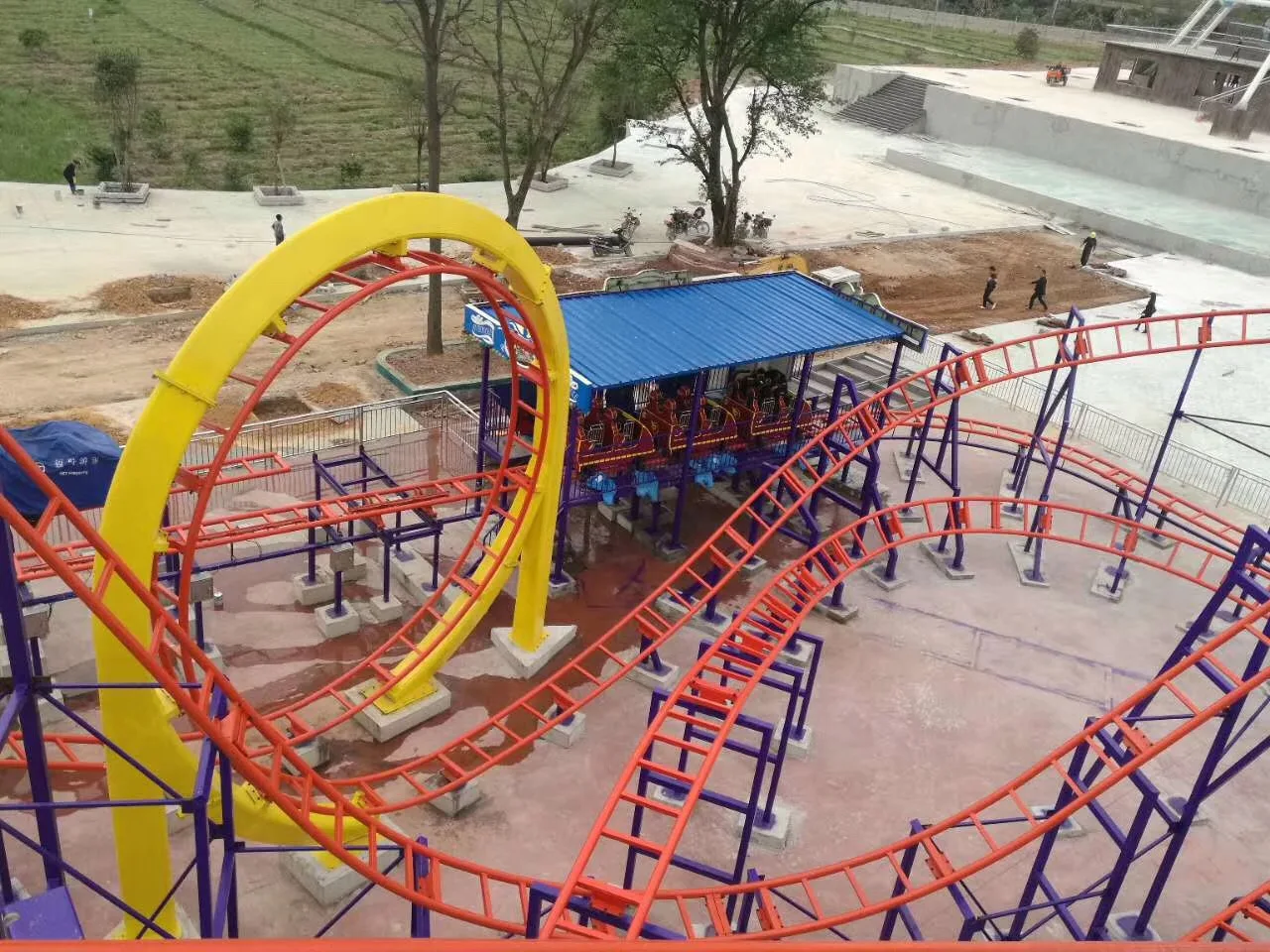 Customized Roller Coaster - Ultimate Amusement Park Equipment