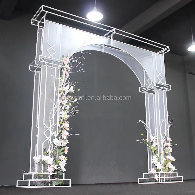 2018 Latest Wedding Deco of PVC Sticker Arch for Stage Background