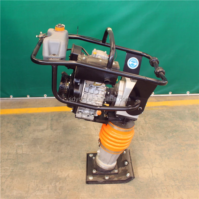 Gx160 Power Gasoline Tamper Vibrating Soil Tamping Rammer Rm80 - Buy ...