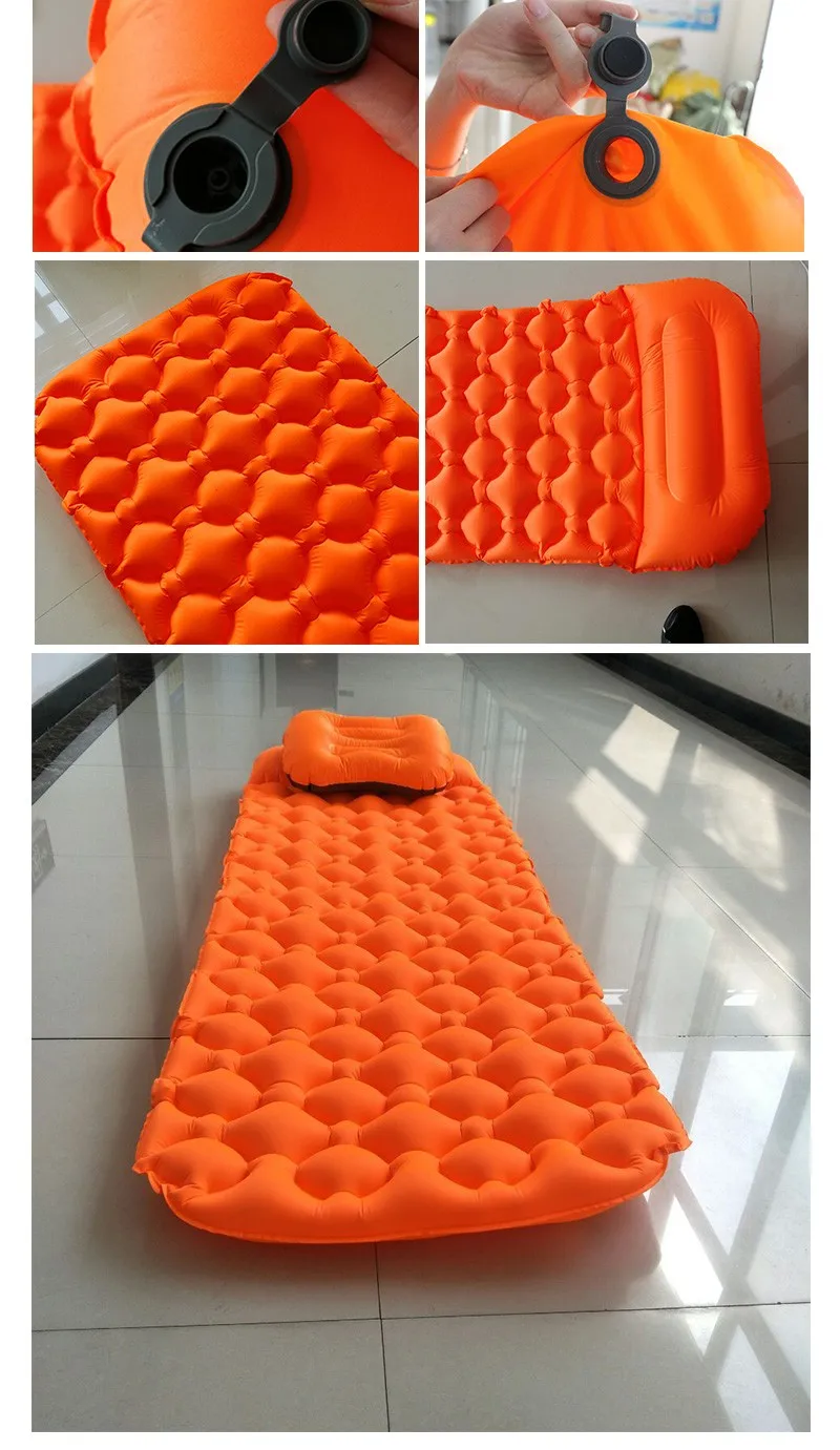 Inflatable Air Cushion Outdoor Inflatable Cushion Light Weight Sleeping ...