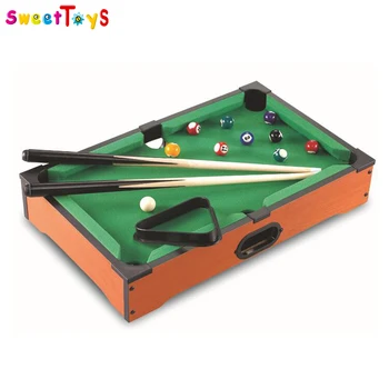 Mini Wooden Snooker Table Toy Set Indoor And Outdoor Game Set Hot ...