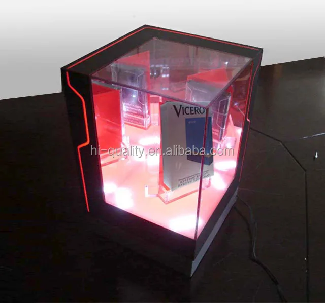 Desain Baru 2019 Display Rokok Akrilik Berlampu,Casing Pajangan ...