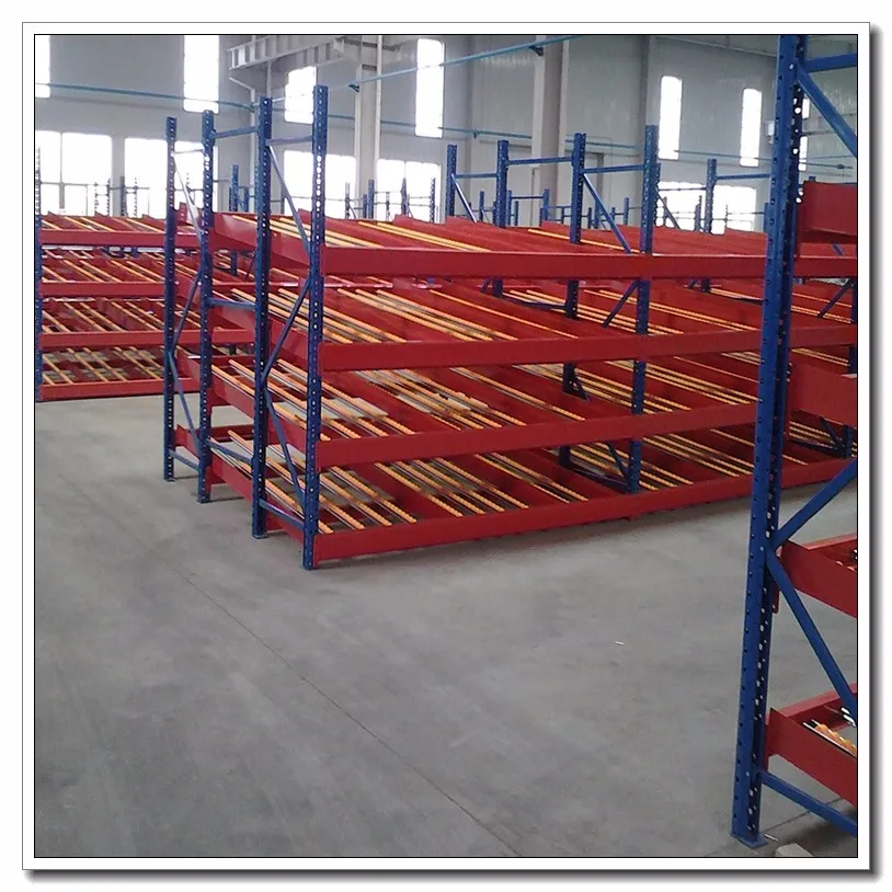 Light Duty Gravity Flow Mobile Roller Racking System - Buy Mobile Rack ...