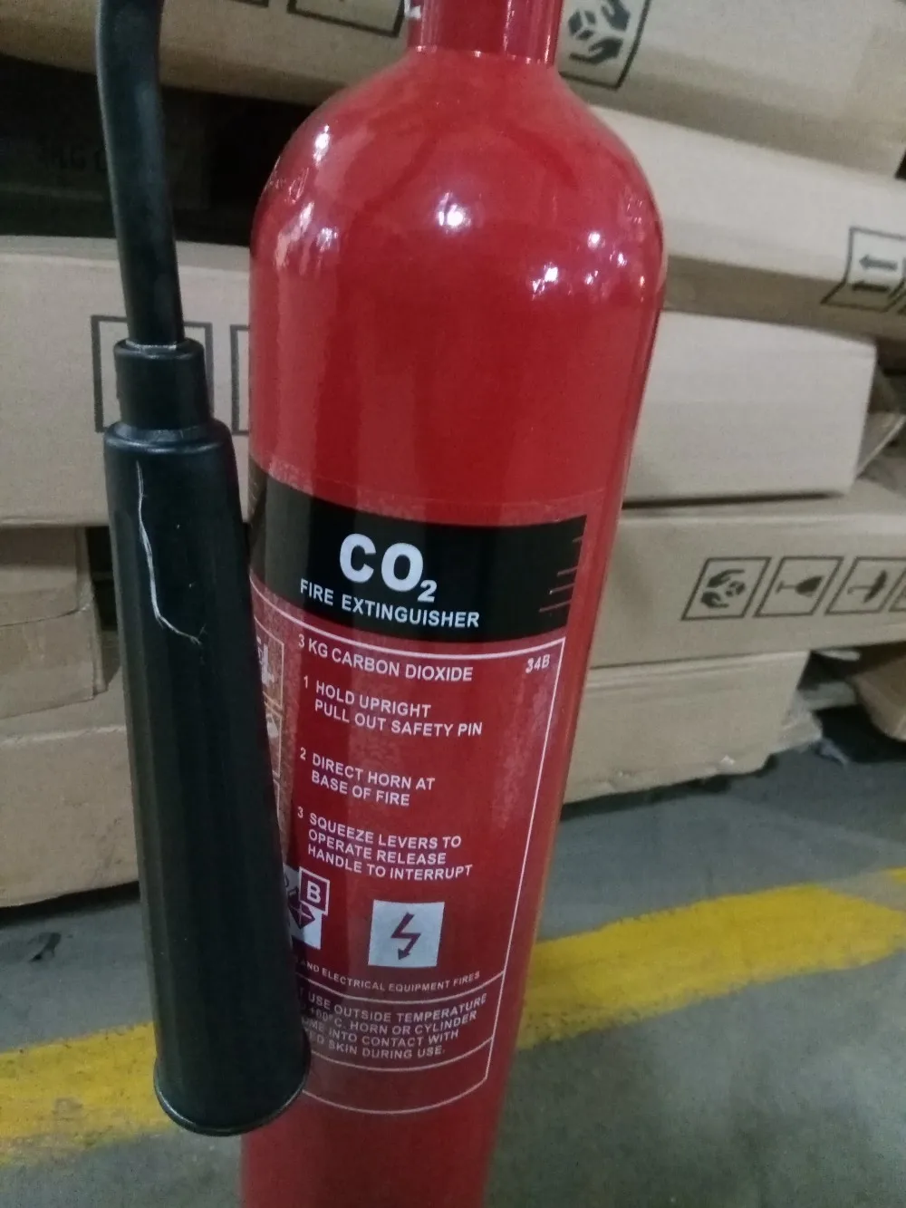 1kg to 9kg CO2 Fire Extinguishers - Safety Plus Solutions