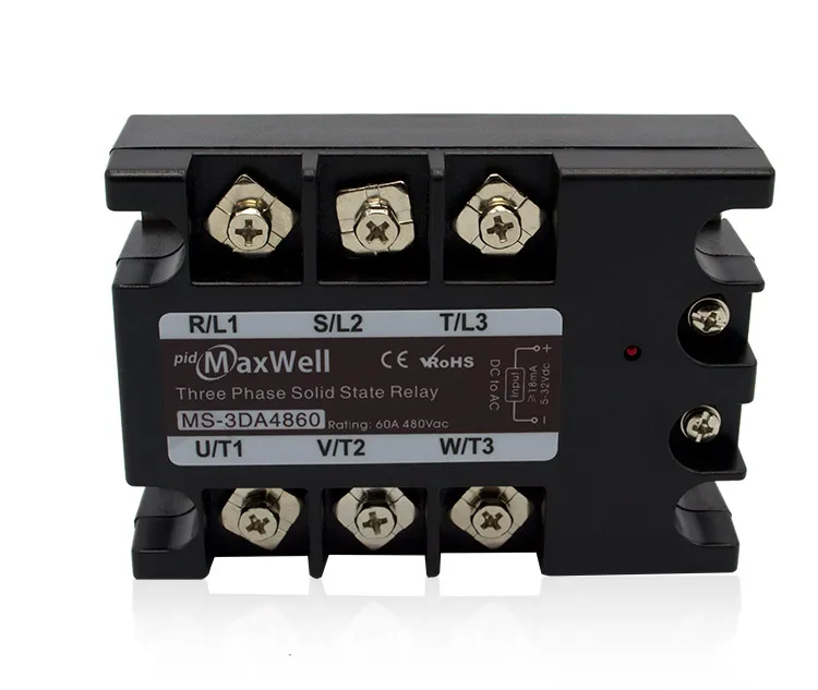 Ms-3da4880 480v 3 Phase Zero Crossing Ssr Relay - Buy 24 Volt Solid ...