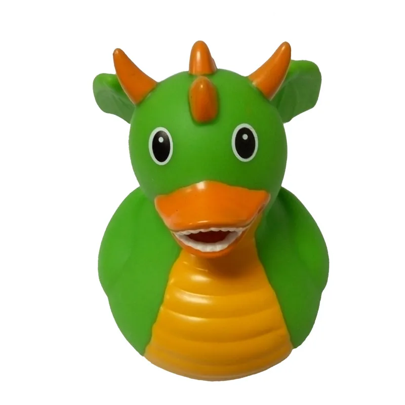 Custom Funny Dragon Floating Duck Dragon Rubber Pvc Bath Ducks Toys For ...