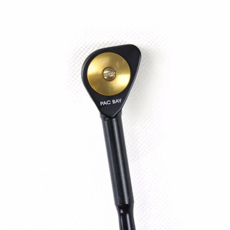 Pacific Bay Roller Guide Tuna Trolling Rod 130lbs Solid Fiberglass Rods ...