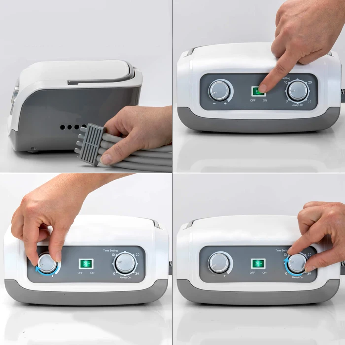 Home Use Lymphedema Pump Air Compression Therapy Massager Doctor Life ...