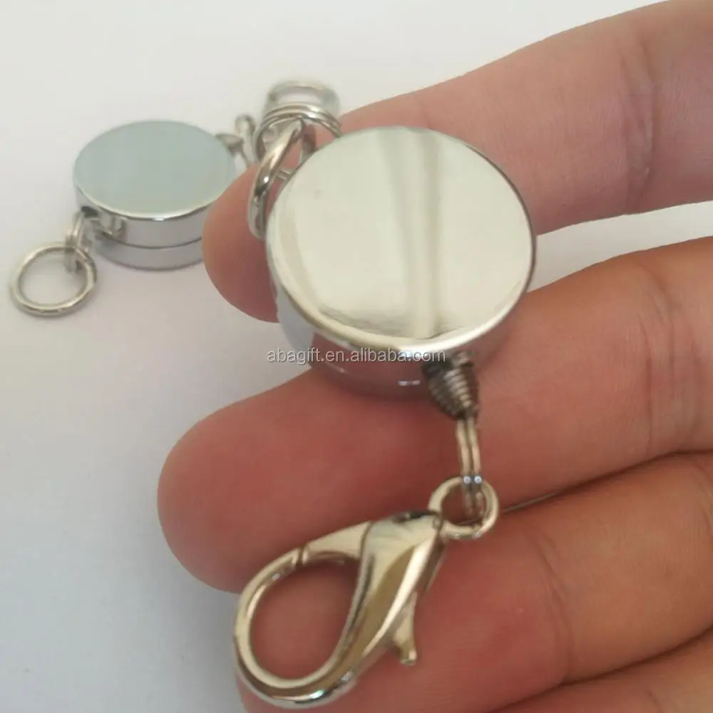 Round Shape Small Size Retractable Metal Yoyo Key Chain - Buy Yoyo Key ...
