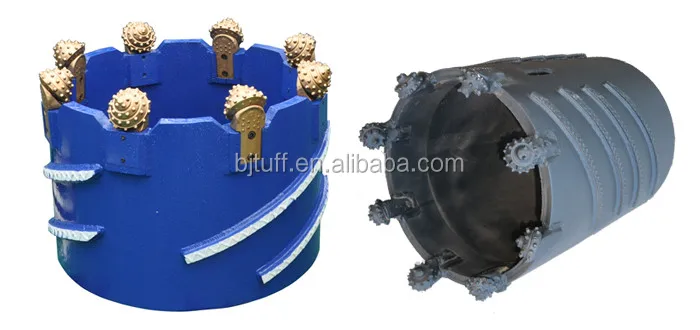 Rock Rifler Drilling Bucket Roller Bits Core Barrel For Bauer Piling Bored Machine - Buy Core ...