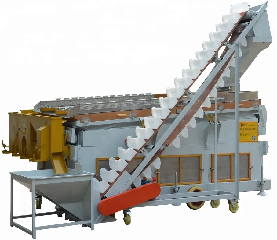 Sunflower Seed Gravity Separator With Bucket Elevator Made In China ...