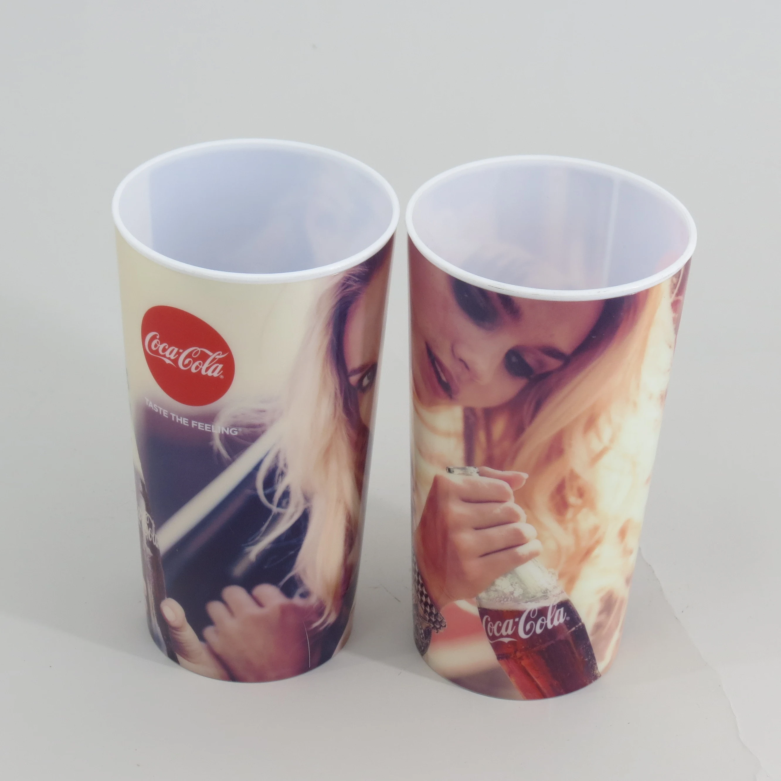 500ML BPA Free Plastic 3D Lenticular Cup - Eco-friendly